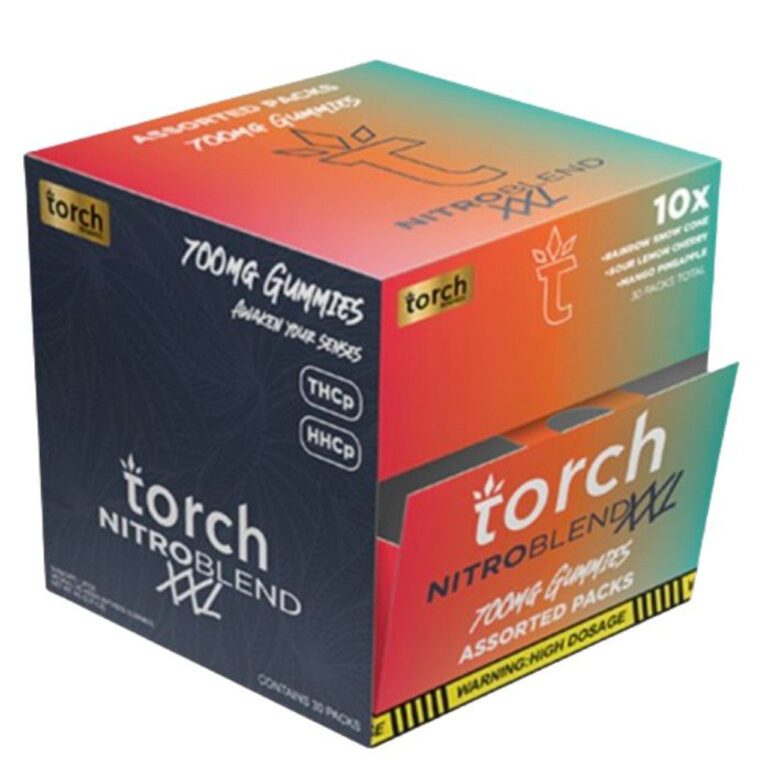 Buy TORCH NITRO BLEND XXL GUMMIES 700MG - Assorted Pack Online ...