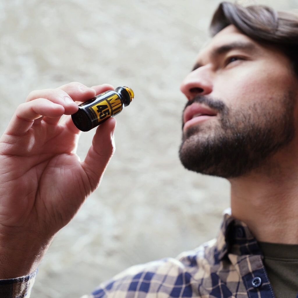 Buy MIT45 (Black/Gold) Online - Destino Farms