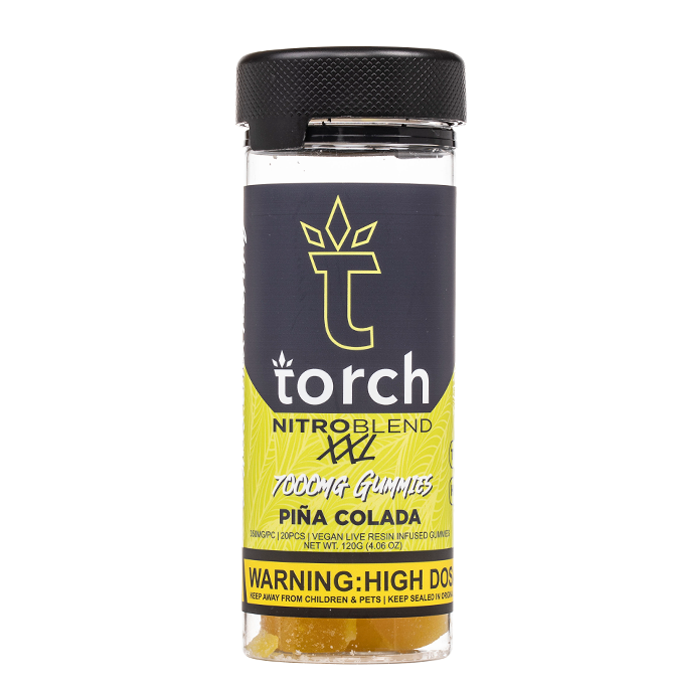 Buy TORCH NITRO BLEND XXL GUMMIES 7000MG Online - Destino Farms